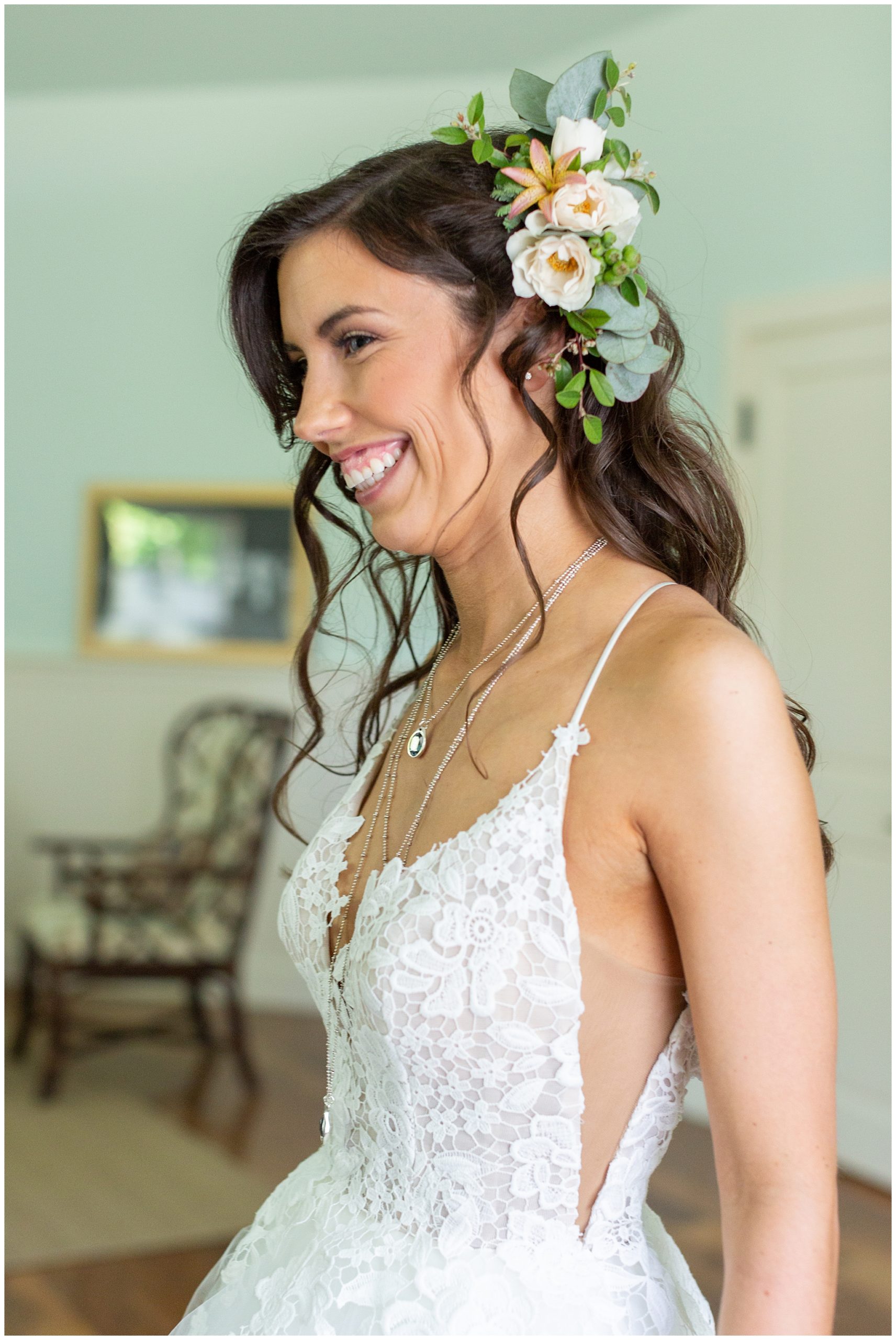 Paige & Kevin | Intimate Wedding Ceremony | Blithewold Mansion Rhode Island | Laura Klacik ...